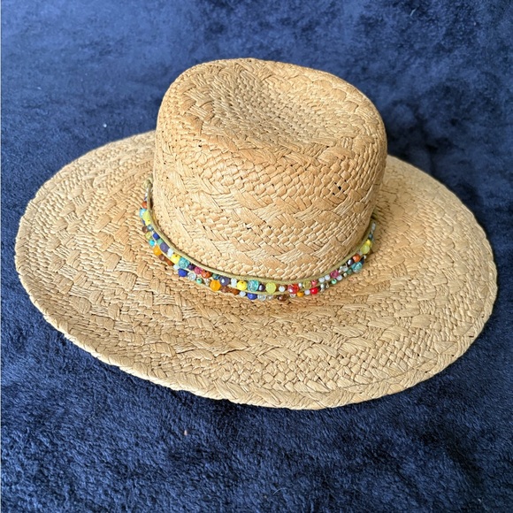 Cappelli Straworld | Accessories | Cappella Strawworldhat W Boho Beads ...